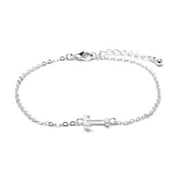 Luxenter Armband mit Silberfinish &ndash; Alphabet