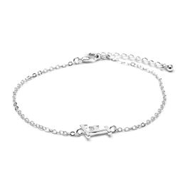 Luxenter Armband mit Silberfinish &ndash; Alphabet