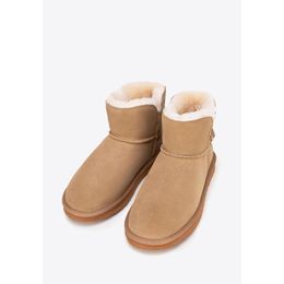 Wittchen Damen-Ankle-Boots aus Wildleder mit Schnalle