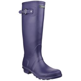 COTSWOLD Sandringham Buckle-Up Damen-Wellington-Stiefel (lila)
