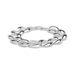Luxenter Armband mit funkelnden Zirkonia-Steinen, rhodiniert &ndash; Shinthi