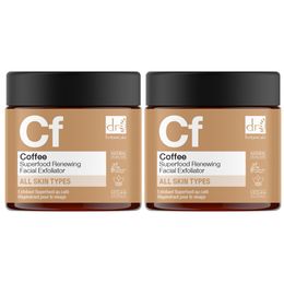 Dr. Botanicals Dr Botanicals Kaffee Superfood Erneuernder Gesichtspeeling 60ml x 2 Duo-Pack