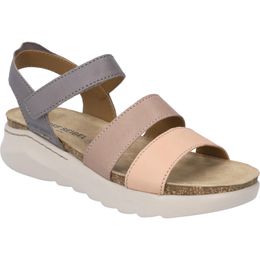 Josef Seibel Damen Sandale Celine 06 in rosa-multi