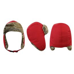 Timberland Unisex Isoliert Trapper Hat Red Winter J1825 625 A162D