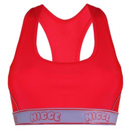 Nicce &auml;rmellose rosa womens carbon racerback Sport Bra 203 2 15 04 0307