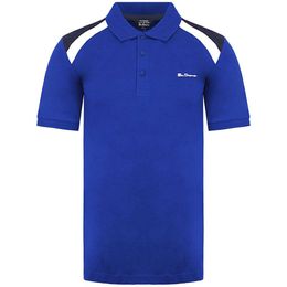 Ben Sherman Logo Herrenblau Polo -Hemd
