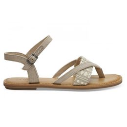 Toms Shoes Toms Lexie Beige Frauen Sandalen