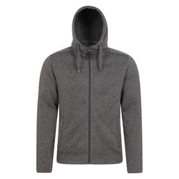 Mountain Warehouse - "Nevis" Hoodie mit durchgehendem Rei&szlig;verschluss f&uuml;r Herren (Schwarz)