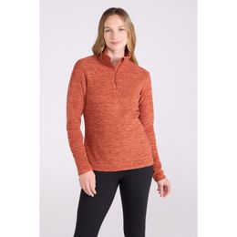 Mountain Warehouse - "Snowdon" Fleece-Oberteil f&uuml;r Damen (Dunkel Orange)