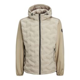 Jack & Jones Heat Hybrid Jacket von Jack & Jones in der farbe Beige.