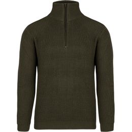 normani OUTDOOR SPORTS Herren Troyer-Pullover mit RV-Kragen Tintrup