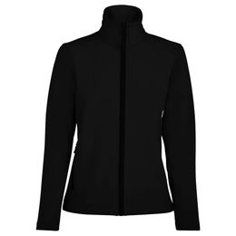 SOLS Womens/Ladies Race Full Zip Water Repellent Softshell Jacket (Schwarz)