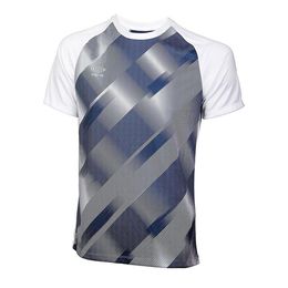 Umbro-Training Grafik M&auml;nner wei&szlig;/blaues T-Shirt