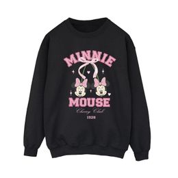 Disney - "Cherry Club" Sweatshirt f&uuml;r Damen (Schwarz)