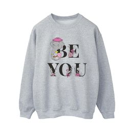 Disney - "Be You" Sweatshirt f&uuml;r Damen (Grau)