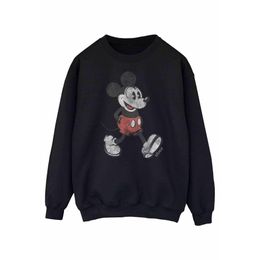 Disney - "Walking" Sweatshirt f&uuml;r Damen (Schwarz)