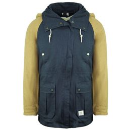 Vans von der Wand Langarm Zip Up Navy Brown Womens Sonora Jacke V2Zcind