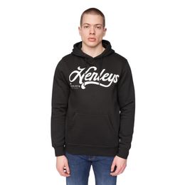 Henleys - "Scripthen" Kapuzenpullover f&uuml;r Herren (Schwarz)