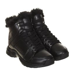 Calvin Klein Candal Leder High-Top-Sneaker B4N12166 Frau
