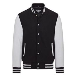 Letterman Baseball Bomberjacke aus Wolle und Leder im College-Stil - Genua