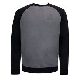 Jack Wolfskin 365 Herrengrau/schwarzer Pullover