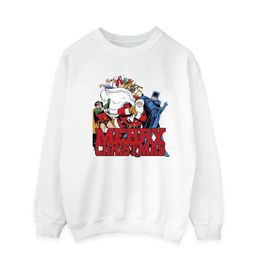DC COMICS - Sweatshirt f&uuml;r Herren (Wei&szlig;)