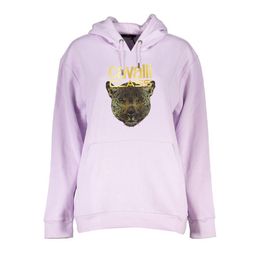 Cavalli Class Leopard Hoodie Lila Ca28862