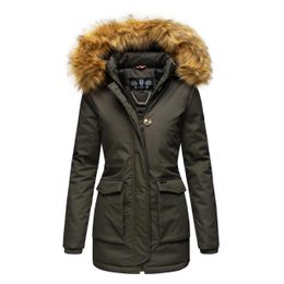 Navahoo Damen Winterjacke Schneeengel Princess &ndash; Klassisch, Warm & Mit Abnehmbarem Kunstfellkragen