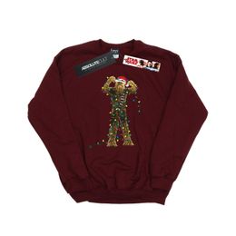 Star Wars - Sweatshirt f&uuml;r Damen (Burgunderrot)