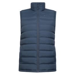 Mountain Warehouse Herren-Gepolsterte Weste Seasons mit Kunstpelzfutter (Marineblau)