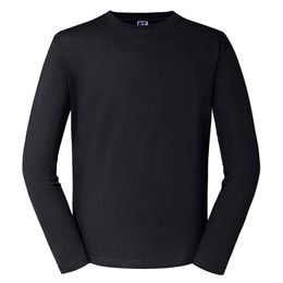 Russel Athletic Russell - "Classic" T-Shirt f&uuml;r Herren/Damen Unisex Lang&auml;rmlig (Schwarz)