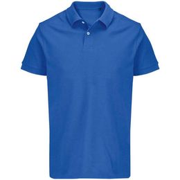 SOLS - "Pacific" Poloshirt Doppeln&auml;hte f&uuml;r Herren/Damen Unisex (K&ouml;nigsblau)