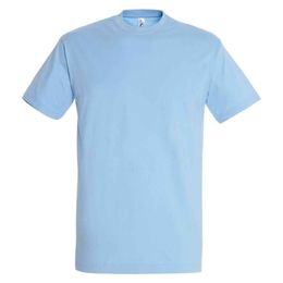 SOLS - "Imperial" T-Shirt Schwere Qualit&auml;t f&uuml;r Herren/Damen Unisex (Himmelblau)