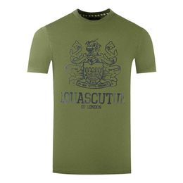 Aquascutum Herren London Aldis T-Shirt (Armeegr&uuml;n)