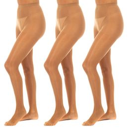 Pack-3 15 Den Lycra-Schl&uuml;pfer DANAE15 Frau