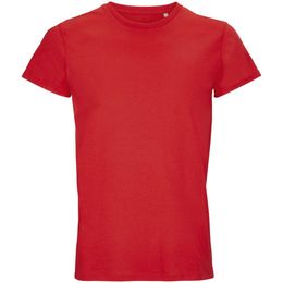 SOLS - "Crusader" T-Shirt recyceltes Material f&uuml;r Herren/Damen Unisex (Leuchtend Rot)