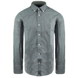 Eden Park Regular Herren Oxford-Hemd in Marineblau/Wei&szlig;
