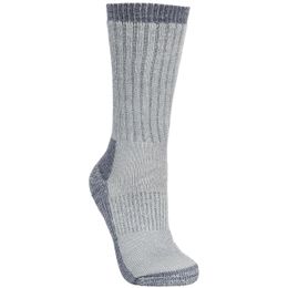 Trespass Herren Strolling DLX Walking Socken (Grau meliert)