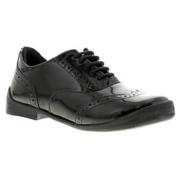 Kickers Kicker Bridie Brogue Kinder schwarze Schuhe