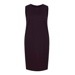 Burgunderfarbenes &auml;rmelloses Sackkleid von Punto di Roma