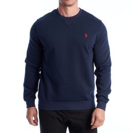 U.S. Polo Assn. Herren-Fleece-Sweatshirt mit Rundhalsausschnitt US42187035
