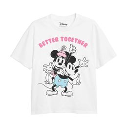 Disney - "Better Together" T-Shirt f&uuml;r M&auml;dchen (Wei&szlig;)