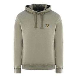 Lyle & Scott Lyle & Scott Markenlogo Gr&uuml;ner Pull-Over-Kapuzenpullover