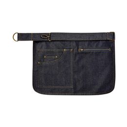 Premier Adults Unisex Metro Utility Hip Sch&uuml;rze (Indigo Denim)