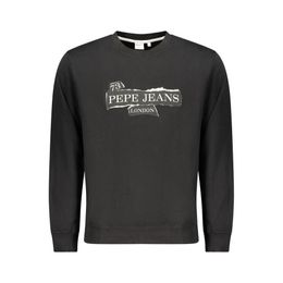 Pepe Jeans Nero Baumwoll-Herren-Sweatshirt