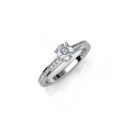 Elise Ring - Silber und Kristall