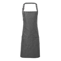 Premier Unisex Erwachsene Farben Tasche Vollsch&uuml;rze (Grau Denim)