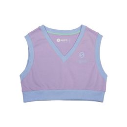 Super B Be Happy RSC-S2101 &Auml;rmelloses Damen-Top mit V-Ausschnitt