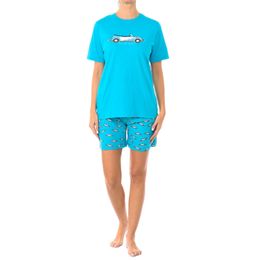 Kurz&auml;rmeliger Sommerpyjama f&uuml;r Damen KL40000