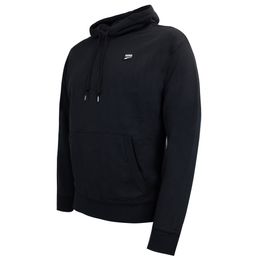 Puma in der Innenstadt &uuml;ber Hoody Black Mens Hood -Jumper 596002 01 ziehen